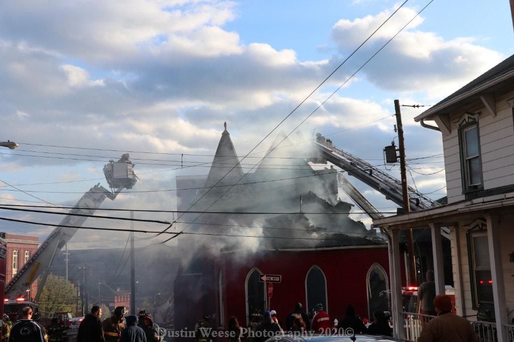 2nd Alarm Structure Fire in Steelton Boro - Lower Swatara Fire Department